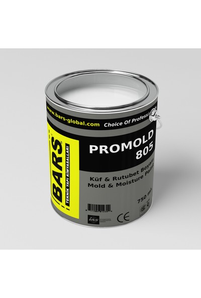 Bars Küf ve Rutubet Boyası 750 Ml. Beyaz