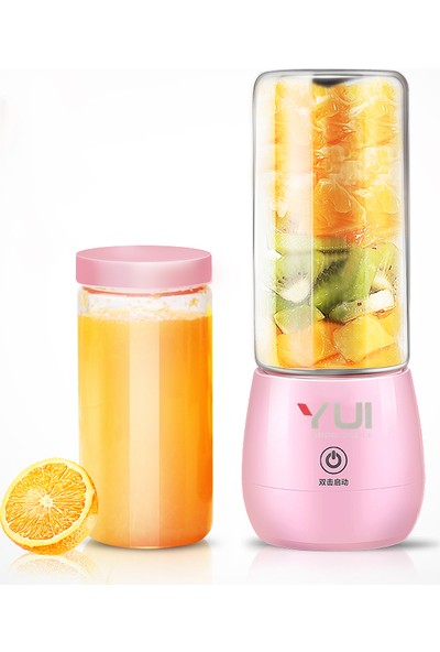 Yui Taşınabilir Kablosuz Şarjlı 450ML Smoothie Cam Blender (Yui Türkiye Garantili) Yui Taşınabilir Kablosuz Şarjlı 450ML Smoothie Cam Blender (Yui Türkiye Garantili)