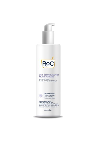 Roc Makeup Remover Milk 3 Etkili Makyaj Temizleme Sütü 400 ml Roc Makeup Remover Milk 3 Etkili Makyaj Temizleme Sütü 400 ml