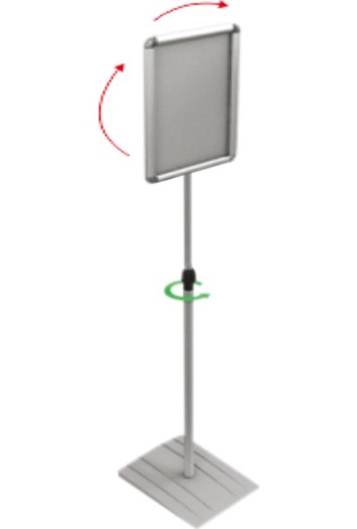 Birbey Ayaklı Ayarlanabilir Yönlendirme Panosu