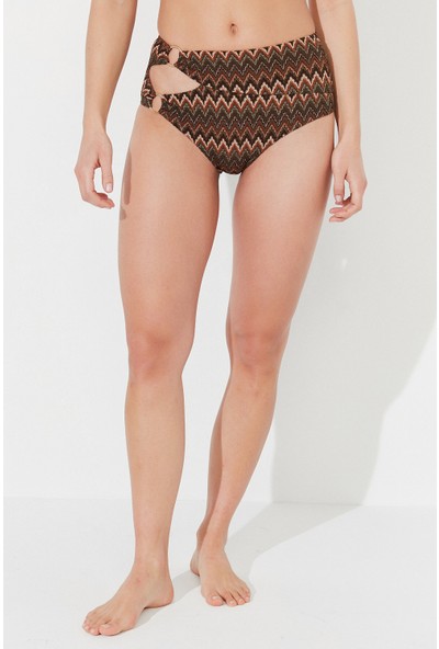 Penti Çok Renkli Buena Yüksek Bel Fashion Bikini Altı