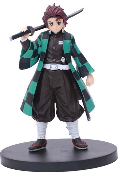 Demon Slayer: Kimetsu No Yaiba Anime Figür Tanjiro Kamado 16 cm . Demon Slayer: Kimetsu No Yaiba Anime Figür Tanjiro Kamado 16 cm .