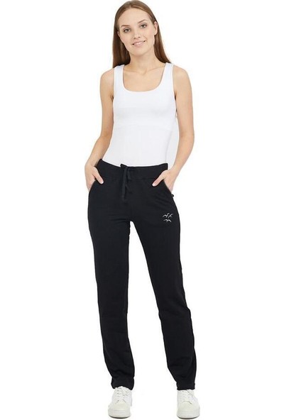 Kadın Penye Düz Paça Eşofman Altı