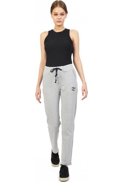 Kadın Penye Düz Paça Eşofman Altı