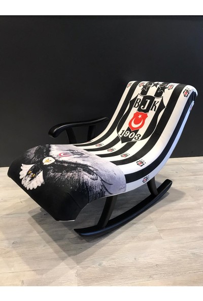 Umut Premium Mobilya Çocuk Sallanır Taraftar Koltuk - Bjk