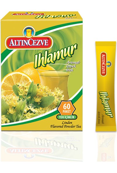 Altıncezve Ihlamur Aromalı Tek İçimlik İçecek Tozu 40 x 1.5 Gr Altıncezve Ihlamur Aromalı Tek İçimlik İçecek Tozu 40 x 1.5 Gr
