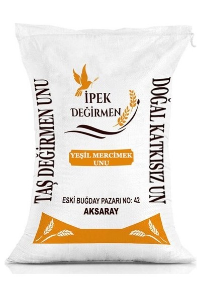 Ipek Değirmen Glutensiz Yeşil Mercimek Unu Katkısız 1 kg Ipek Değirmen Glutensiz Yeşil Mercimek Unu Katkısız 1 kg