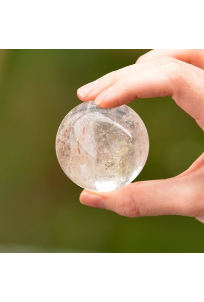 Taş Sandığı Kristal Kuvars Taşı Küre