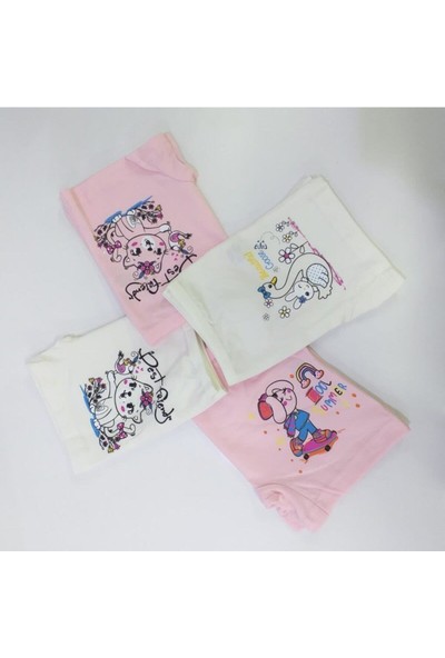 Kota Kız Çocuk Baskılı Likralı Boxer 12 Adet - 3409 Kota Kız Çocuk Baskılı Likralı Boxer 12 Adet - 3409