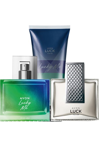 Avon Lucky Me Luck Parfüm ve Lucky Me Saç Vücut Şampuanı Paketi