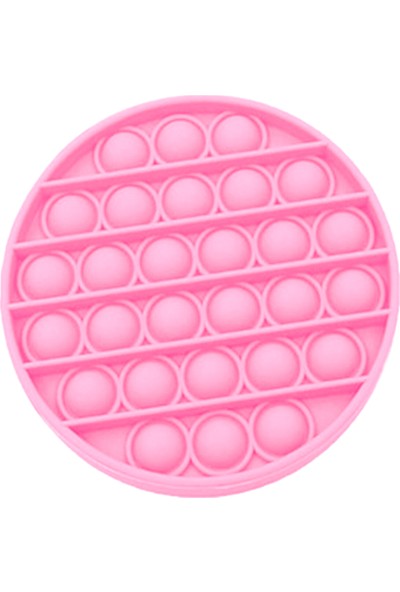 Toys Pop It Push Bubble Fidget Popit Duyusal Stres Oyuncak Pembe Yuvarlak Toys Pop It Push Bubble Fidget Popit Duyusal Stres Oyuncak Pembe Yuvarlak