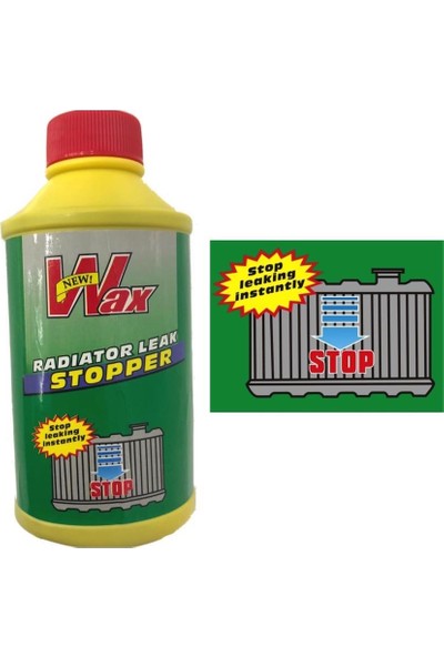 Tvet Wax Radyatör Kaçak Giderici ve Temizleyici - 325 ml Sızıntı Önleyici T40021