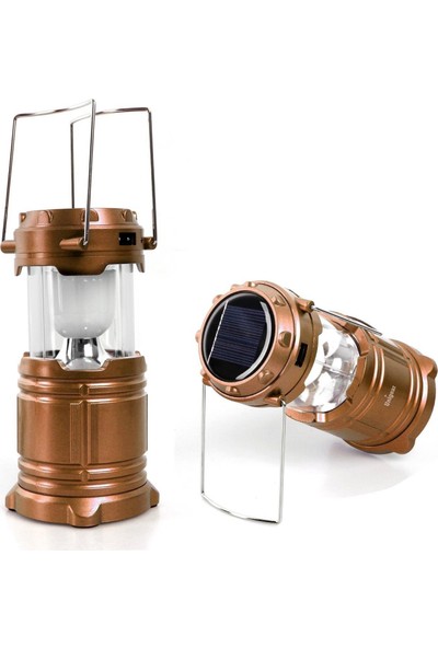 Shavers Solar Şarj Edilebilir Kamp Lambası, El Feneri, Şarjlı Lamba, Gece Lambası, Gold Shavers Solar Şarj Edilebilir Kamp Lambası, El Feneri, Şarjlı Lamba, Gece Lambası, Gold