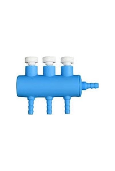 Angora Plastik Hava Dağıtıcı Vana 3 Çıkışlı