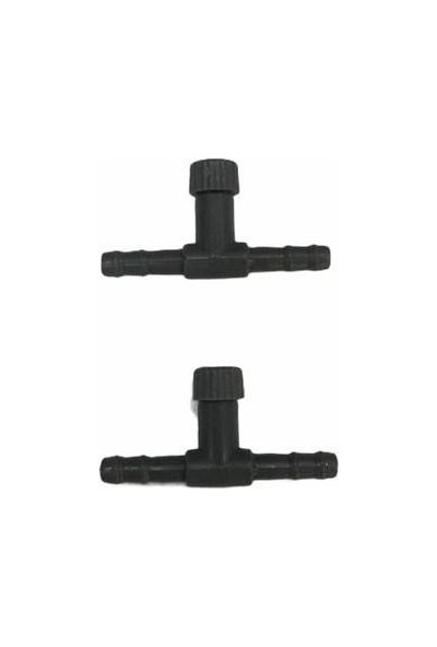 Angora Plastik Hava Hortum Vanası Iki Uçlu 2 Adet Angora Plastik Hava Hortum Vanası Iki Uçlu 2 Adet