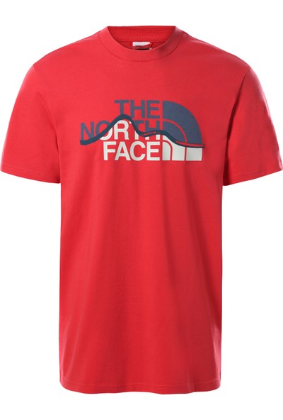 The North Face M S/s Mountain Line Tee- Eu Erkek Kırmızı Tshirt NF00A3G2V341 The North Face M S/s Mountain Line Tee- Eu Erkek Kırmızı Tshirt NF00A3G2V341