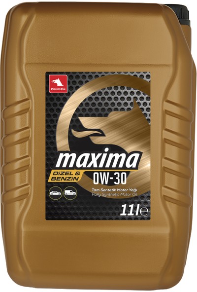 Petrol Ofisi Maxima 0W-30 11 Litre Petrol Ofisi Maxima 0W-30 11 Litre