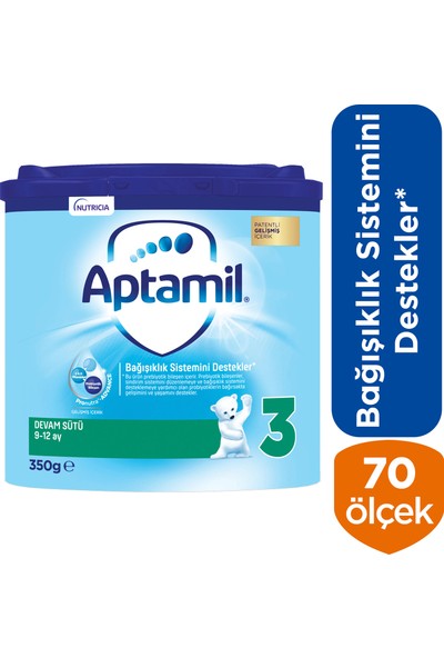 Aptamil 3 Devam Sütü 350 g 9-12 Ay Akıllı Kutu