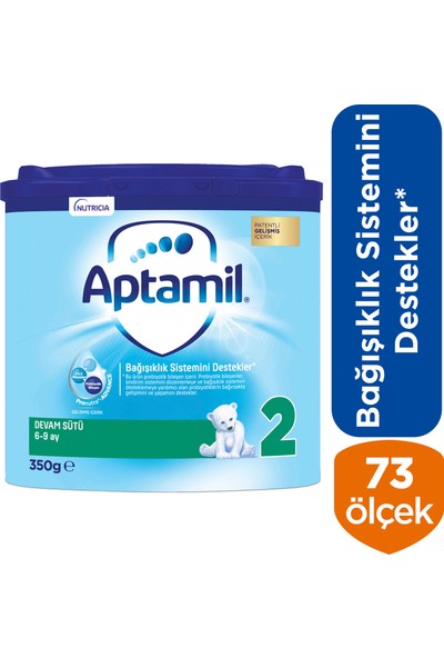 Aptamil 2 Devam Sütü 350 g 6-9 Ay Akıllı Kutu