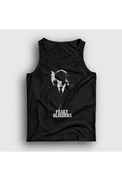 Presmono Unisex Siyah Thomas Peaky Blinders Atlet