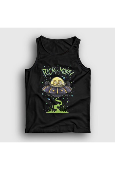 Presmono Unisex Siyah Space Cruiser Rick And Morty Atlet Presmono Unisex Siyah Space Cruiser Rick And Morty Atlet