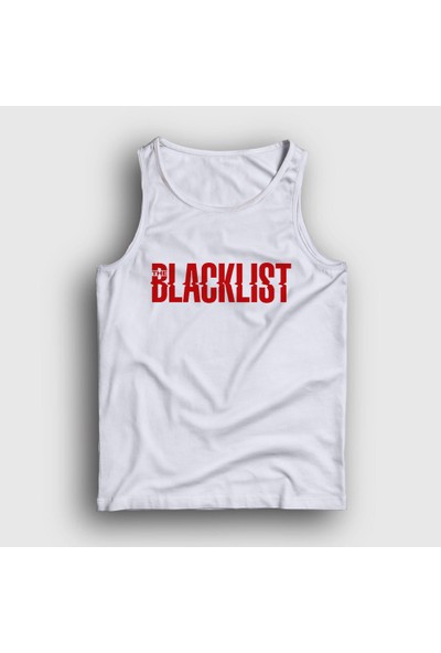Presmono Unisex Beyaz Logo The Blacklist Atlet Presmono Unisex Beyaz Logo The Blacklist Atlet