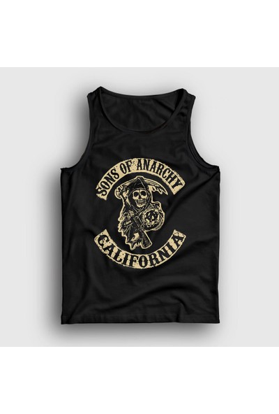 Presmono Unisex Siyah California V2 Sons Of Anarchy Atlet Presmono Unisex Siyah California V2 Sons Of Anarchy Atlet