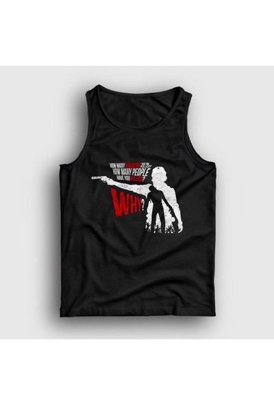Presmono Unisex Siyah Why The Walking Dead Atlet