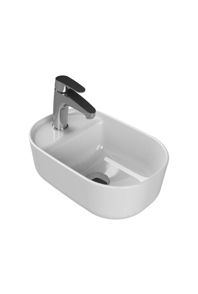 Turkuaz Cerastyle Turkuaz Aqua Tezgah Üstü Lavabo 42*28