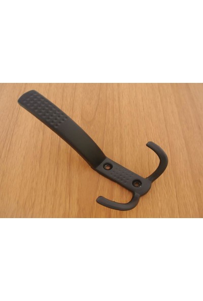 Azm Hırdavat Noktalı Mat Siyah Askı Büyük