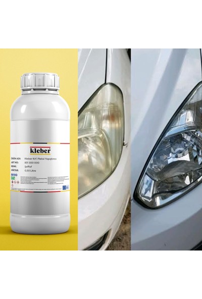 Kleber 150ML Kloroform Buharlı Araç Far Parlatma Temizleme Kimyasalı