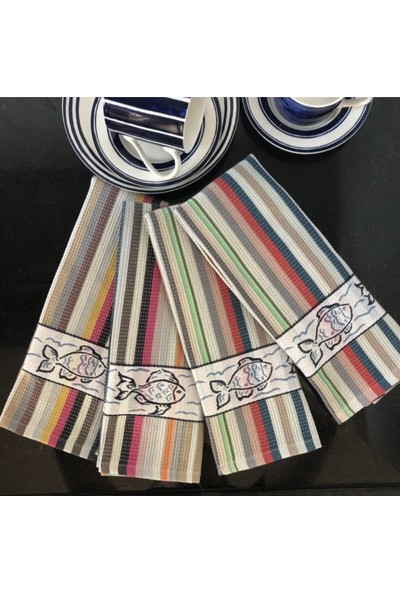 Dost Datça 4'lü Mutfak Havlusu Seti Dost Datça 4'lü Mutfak Havlusu Seti