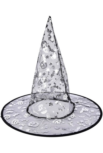 Alya Avm Cadı Şapkası Gümüş Renk