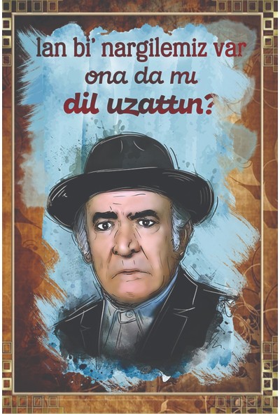 reklambaskımerkezi Yeşilçam Vazgeçilmezleri Karikatür 50X70 Retro Afiş reklambaskımerkezi Yeşilçam Vazgeçilmezleri Karikatür 50X70 Retro Afiş