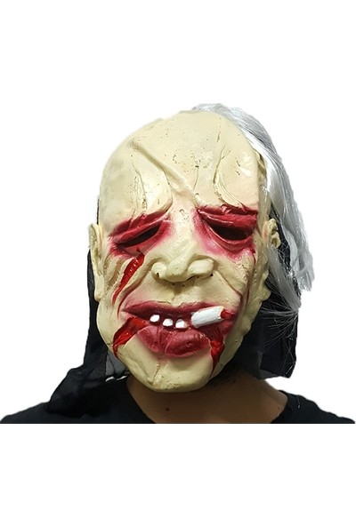 Alya Avm Korkunç Yüzlü Sigara Içen Maske Alya Avm Korkunç Yüzlü Sigara Içen Maske