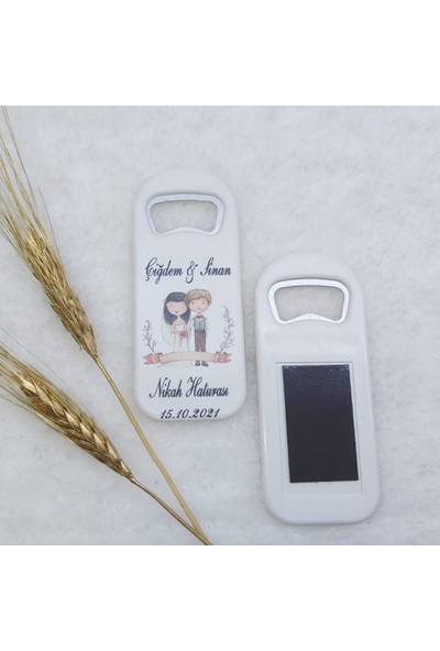 Hayaller Dükkanı 30 Adet Gelin Damat Baskılı Dikey Açacak Magnet 4,5x10,5 Cm Nikah Şekeri Nişan Liği Hayaller Dükkanı 30 Adet Gelin Damat Baskılı Dikey Açacak Magnet 4,5x10,5 Cm Nikah Şekeri Nişan Liği