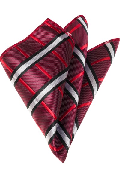 Exve Exclusive Bordo Beyaz Kafes Desen Yaka Mendili Exve Exclusive Bordo Beyaz Kafes Desen Yaka Mendili