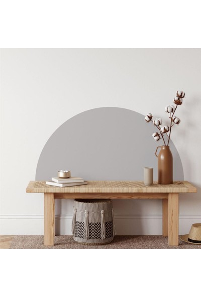 Piksel Grafik Yarım Daire Bohem Duvar Sticker