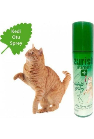 Zurich Catnip Kedi Otu Spreyi 150 ml Zurich Catnip Kedi Otu Spreyi 150 ml