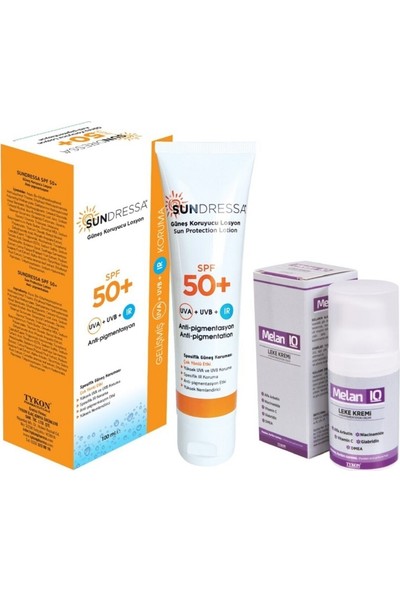 Melan Iq Leke Kremi & Güneş Kremli 2'li Set