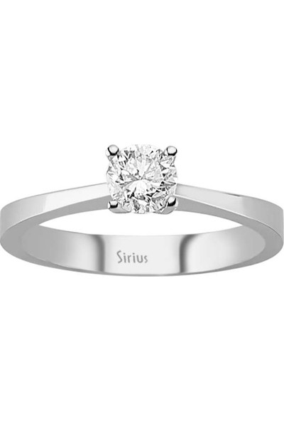 Sirius E Renk 0,54 Karat Pırlanta Tektaş Yüzük 0423R0060 Sirius E Renk 0,54 Karat Pırlanta Tektaş Yüzük 0423R0060