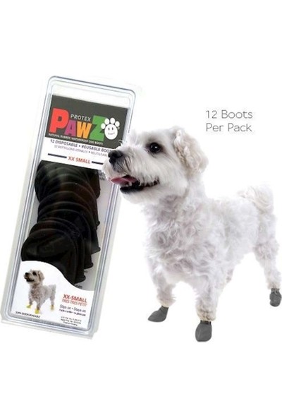 Pawz Köpek Galoşu - Siyah S
