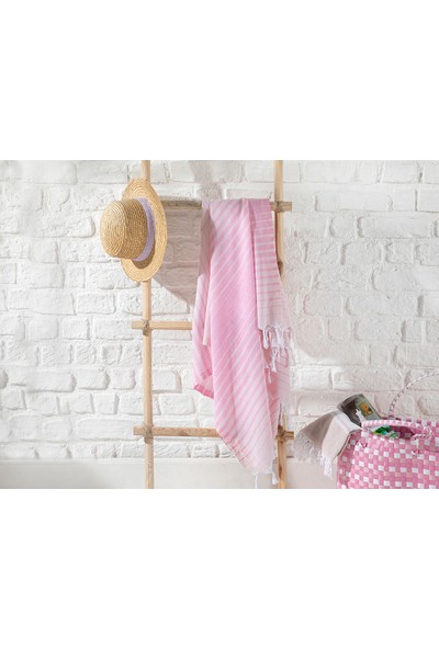 English Home Shadow Pamuk Peştamal 95 x 165 cm Pembe Pudra English Home Shadow Pamuk Peştamal 95 x 165 cm Pembe Pudra