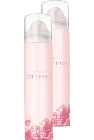 Avon Soft Musk Kadın Deodorant 75 Ml. Ikili Set Avon Soft Musk Kadın Deodorant 75 Ml. Ikili Set