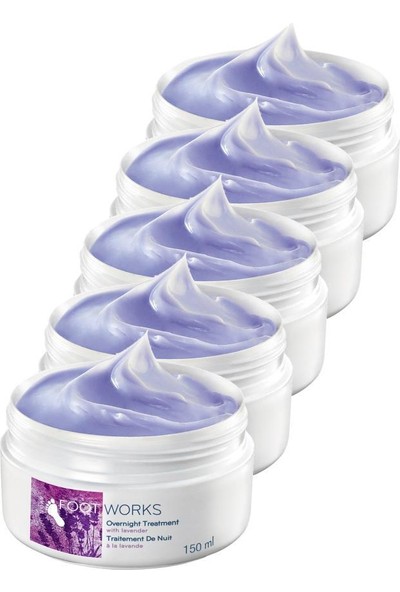 Avon Lavanta Özlü Gece Ayak Kremi 150 Ml. Beşli Set Avon Lavanta Özlü Gece Ayak Kremi 150 Ml. Beşli Set