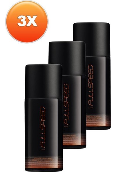 Avon Full Speed Sprey Deodorant 150 Ml 3 Adet Avon Full Speed Sprey Deodorant 150 Ml 3 Adet