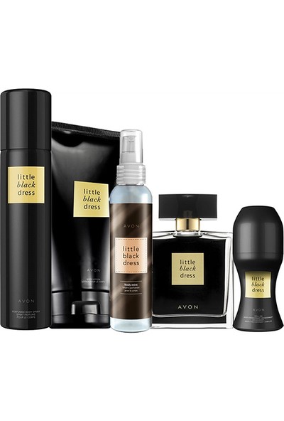 Avon Little Black Dress Beşli Full Paket Avon Little Black Dress Beşli Full Paket
