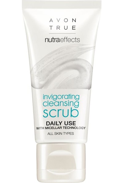 Avon True Nutra Effects Arındırıcı Scrub Yüz Temizleyici Avon True Nutra Effects Arındırıcı Scrub Yüz Temizleyici