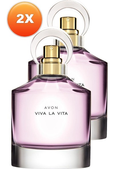 Avon Viva La Vita 50 Mlbayan Edp 2 Adet