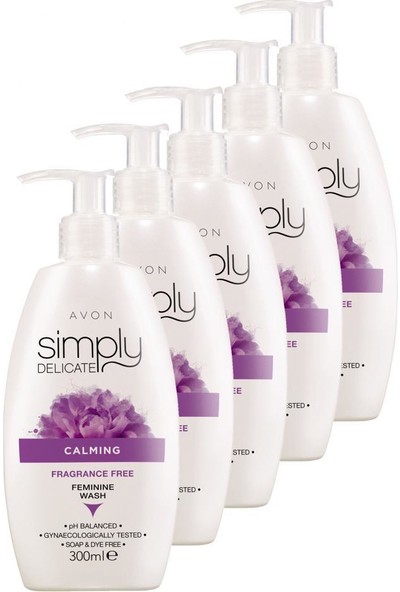 Avon Kokusuz Hijyenik Bölge Temizleyici 300 ml 5'li Set Avon Kokusuz Hijyenik Bölge Temizleyici 300 ml 5'li Set